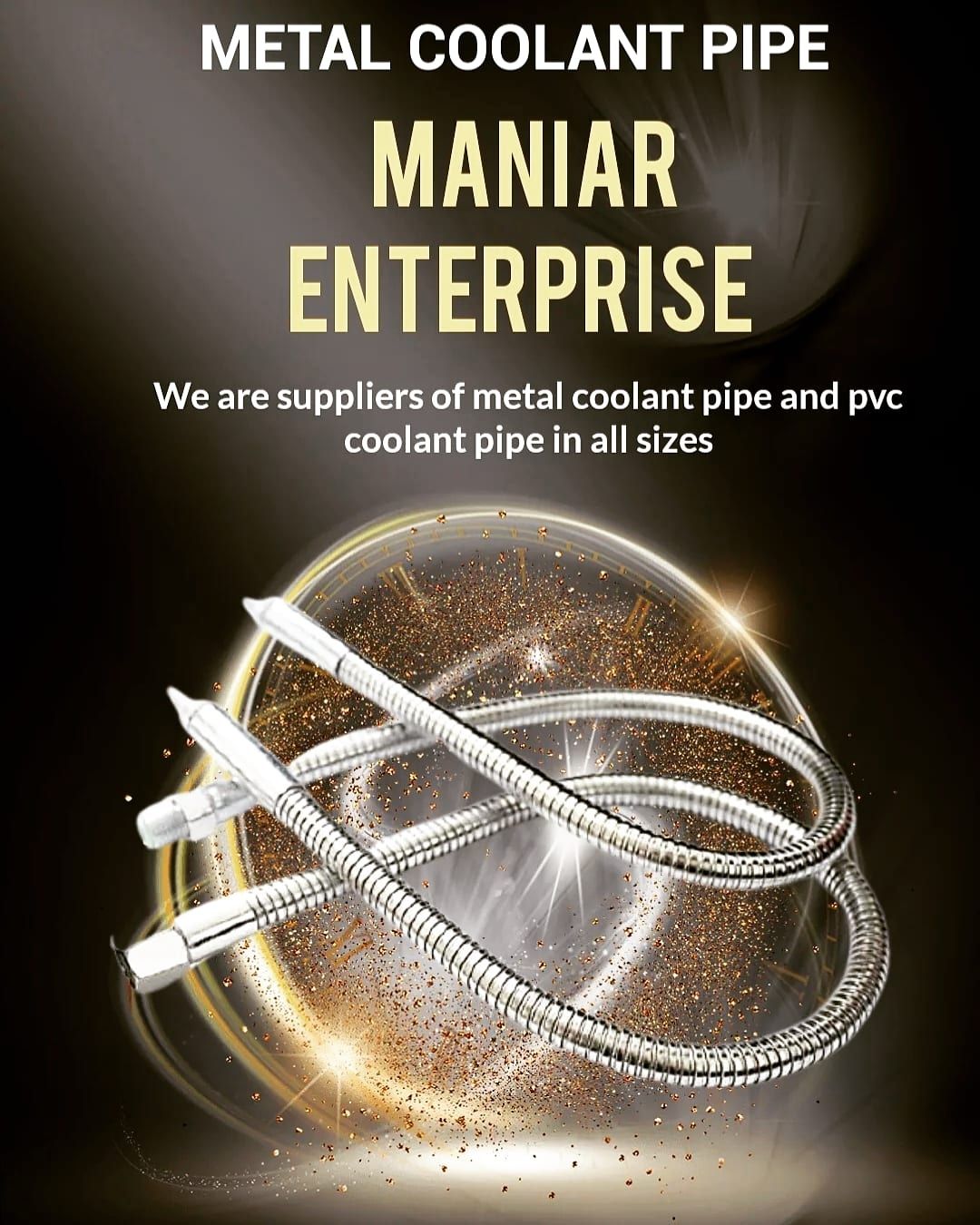 Metal Coolant Pipe Dealer Ahmedabad, Gujarat - Maniar Enterprise ...